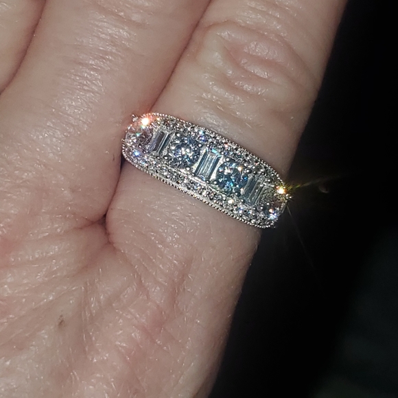 XAVIER | Jewelry | Xavier Simulated Diamond Ring In Sterling Silver ...